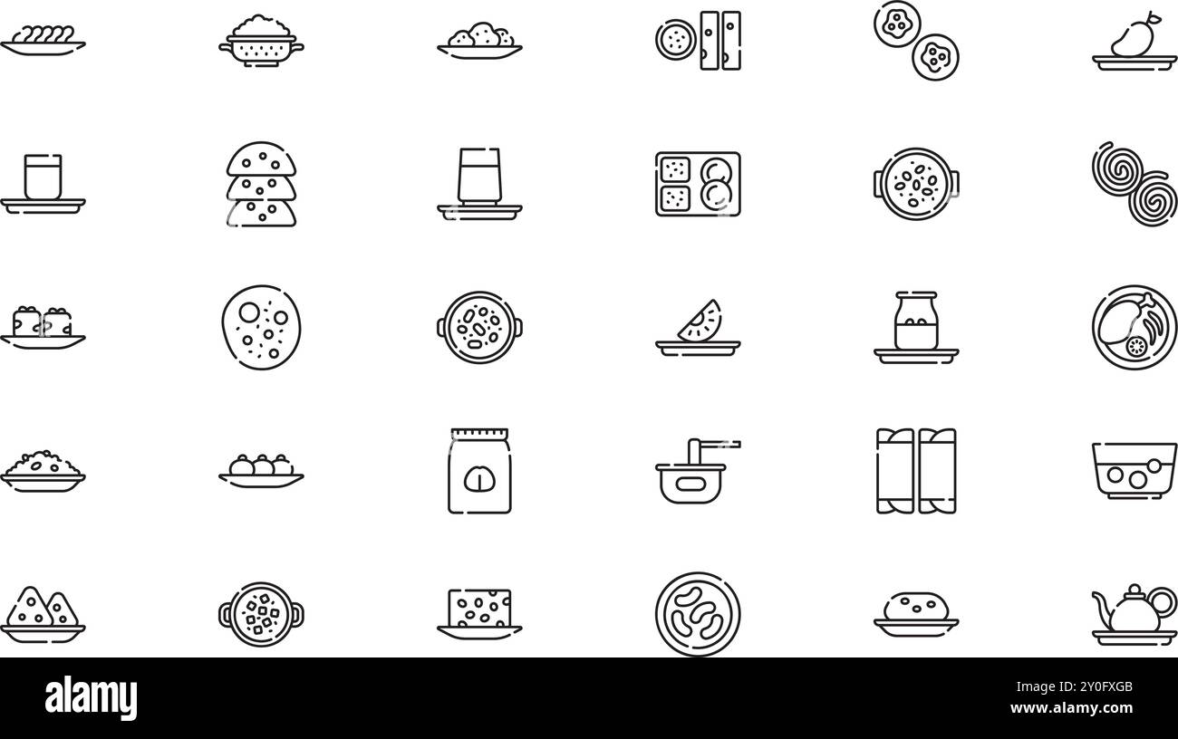 Roti canai Black and White Stock Photos & Images - Alamy