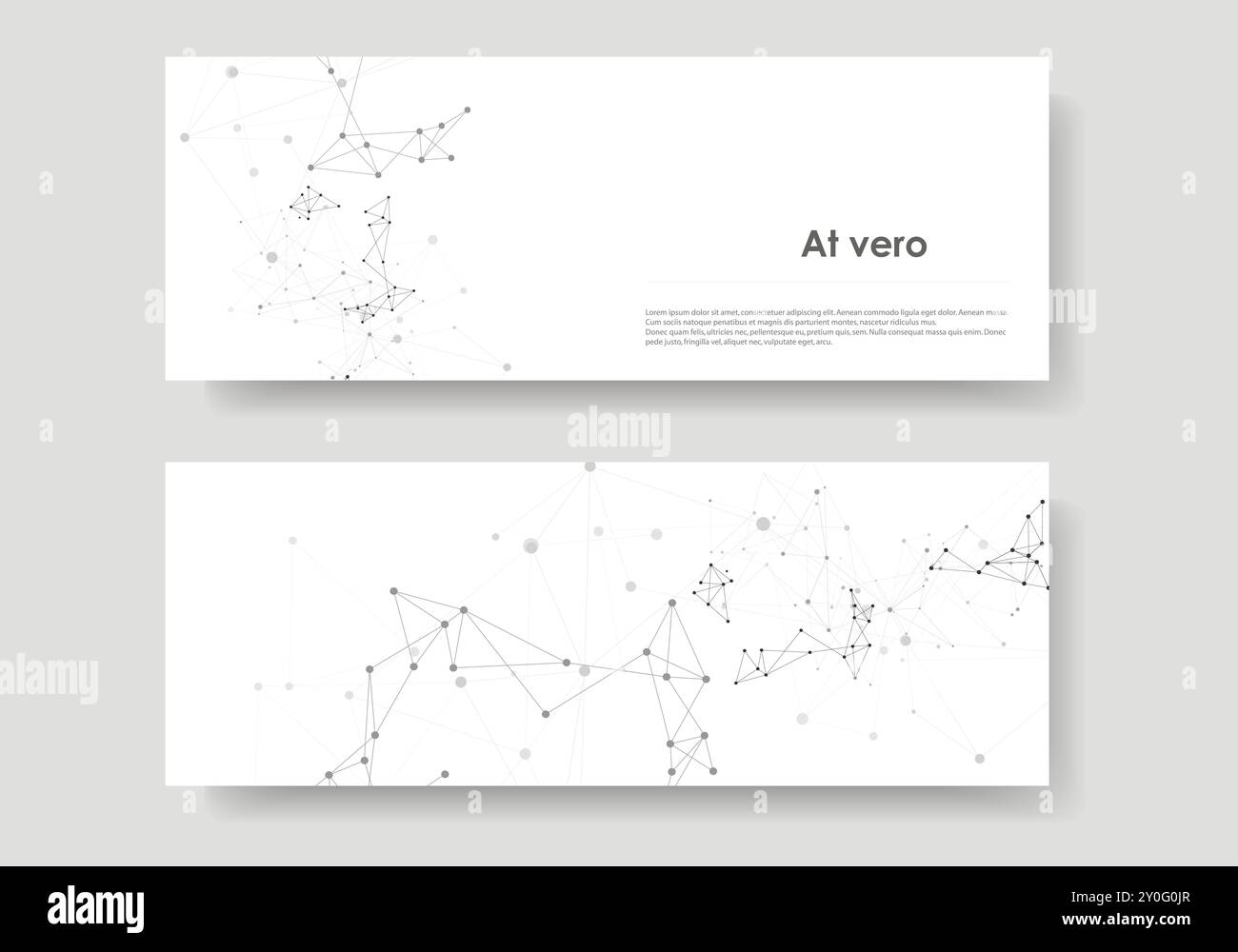 Science cover template background with molecules Stock Vector Image ...