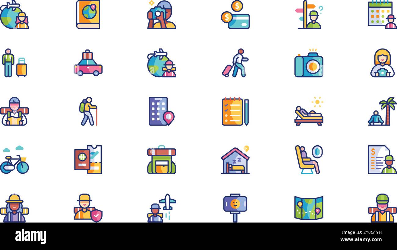 Solo traveller icon pack High-Quality Vector Icons Collection with ...