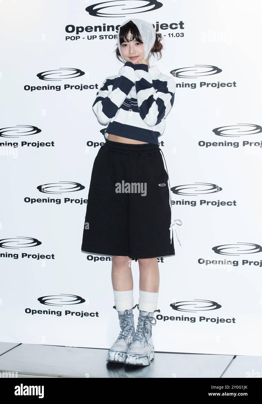 Seoul, South Korea. 2nd Sep, 2024. Japanese singer Rei, member of K-Pop ...