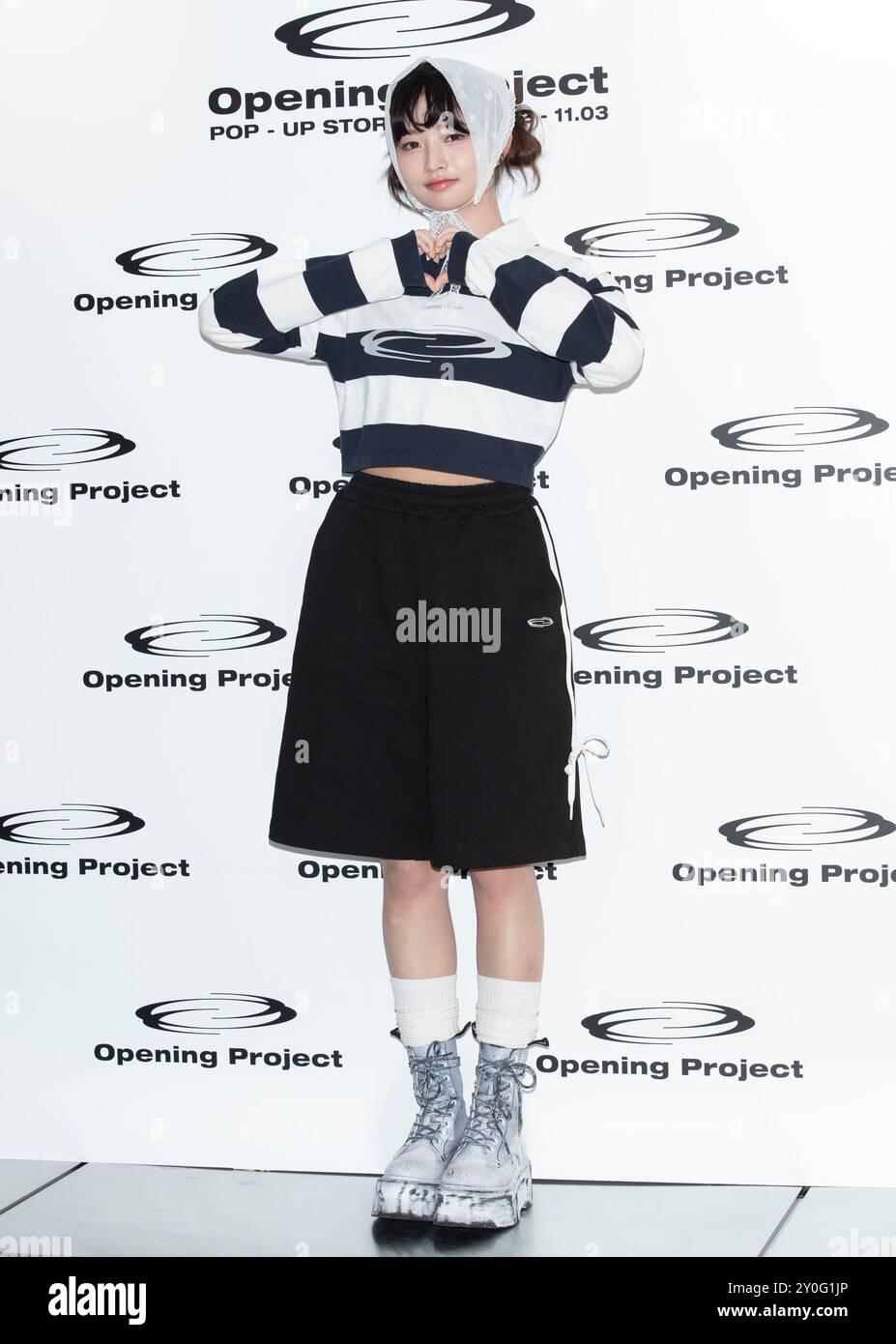 Seoul, South Korea. 2nd Sep, 2024. Japanese singer Rei, member of K-Pop ...