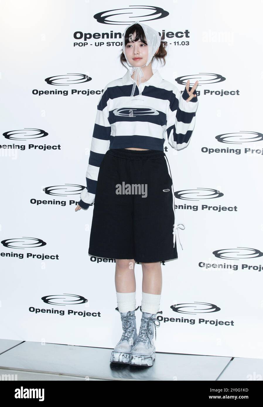 Seoul, South Korea. 2nd Sep, 2024. Japanese singer Rei, member of K-Pop ...