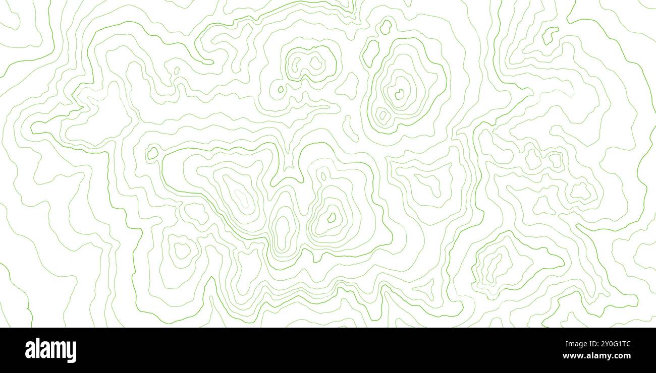 Vintage contour map background. Land topography map vector design ...