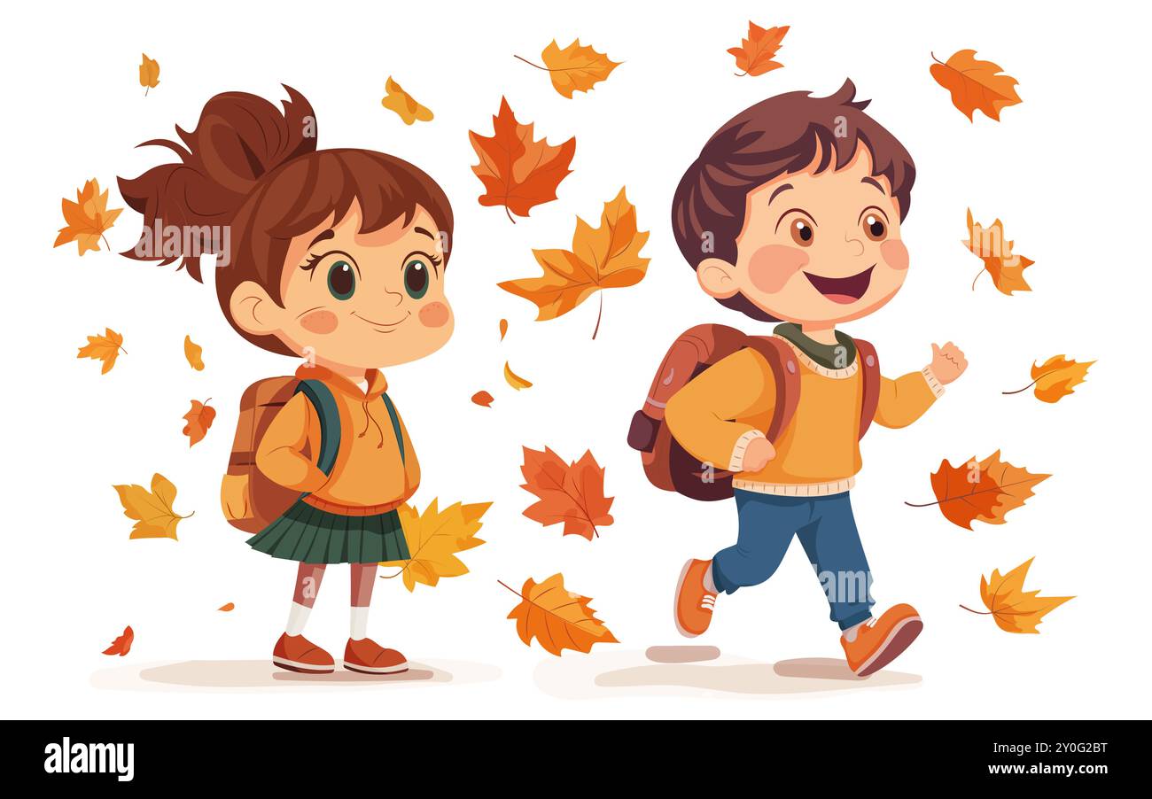 Students learn together school Stock Vector Images - Alamy