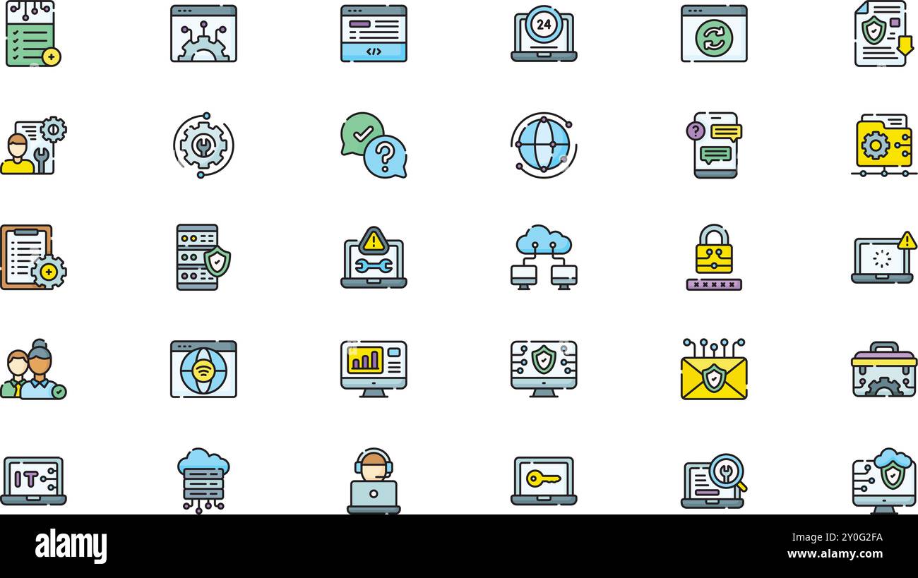 It services icon pack High-Quality Vector Icons Collection with ...