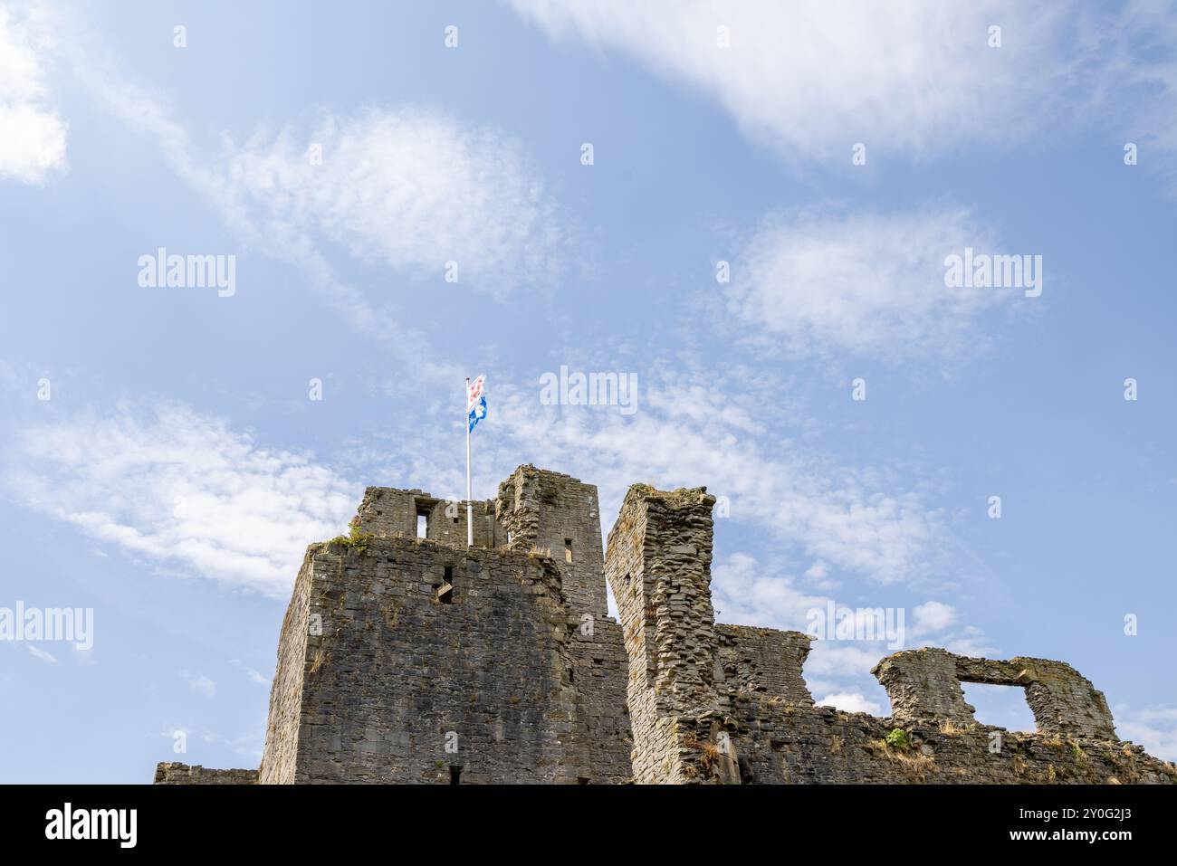 Photo of the beautiful town of Middleham in Leyburn in North Yorkshire ...