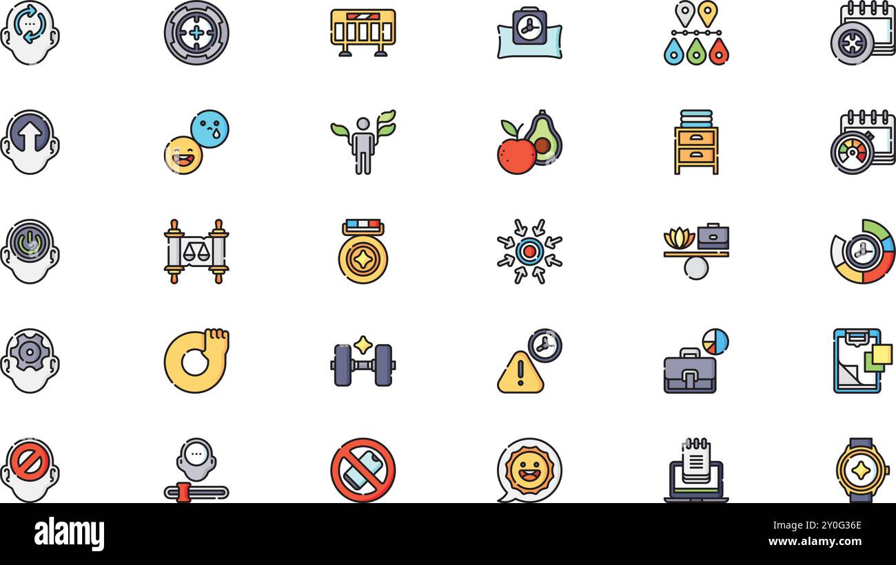 Discipline icons High-Quality Vector Icons Collection with Editable Stroke. Ideal for ...