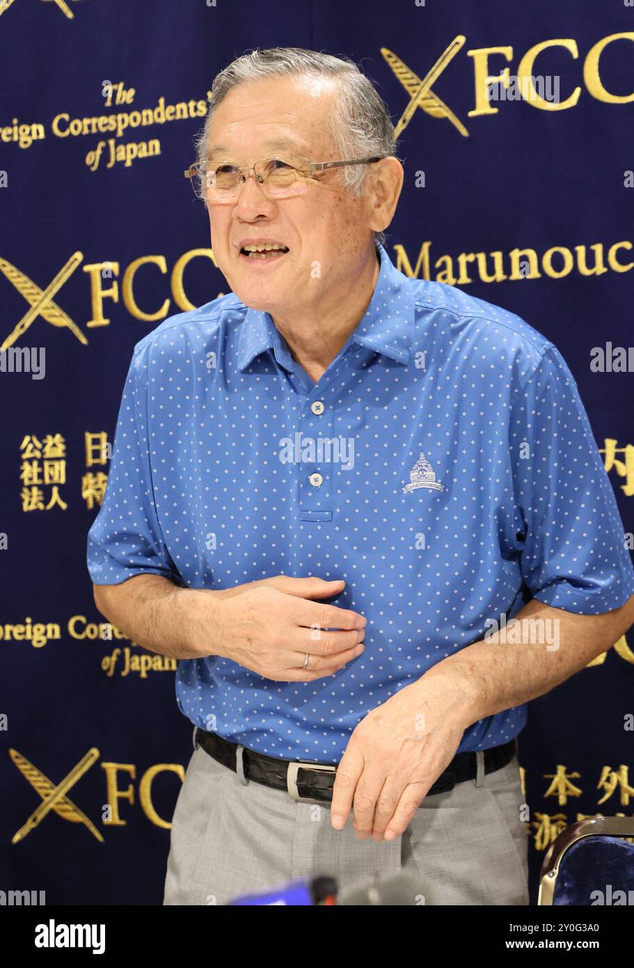 Tokyo, Japan. 2nd Sep, 2024. Masanori Murakami, the first Japanese ...