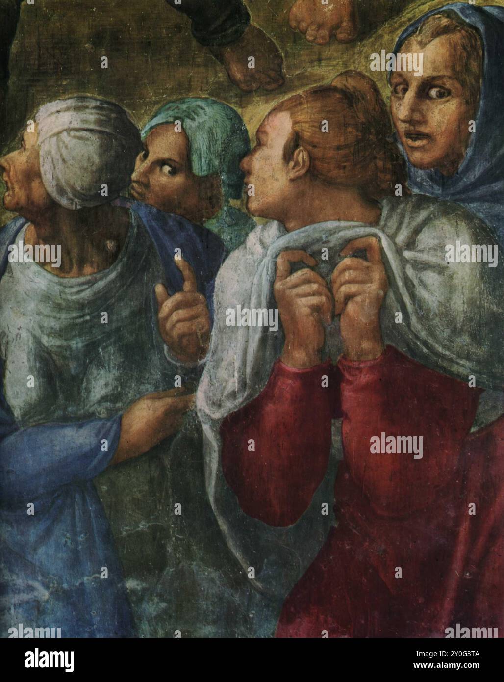 The Crucifixion of Saint Peter is a fresco painting by the Italian ...