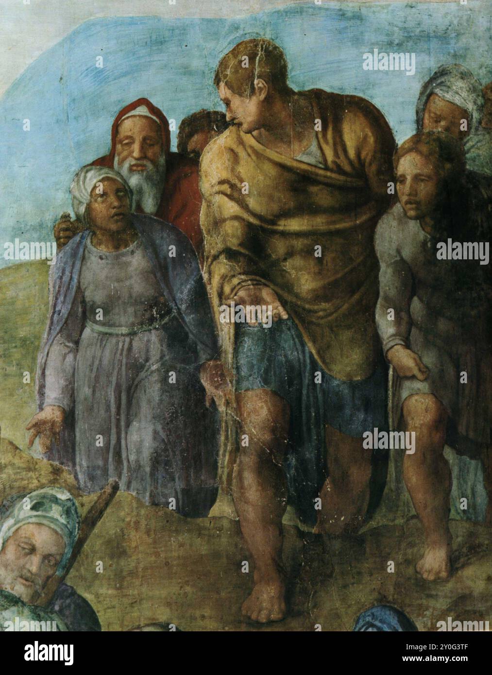 The Crucifixion of Saint Peter is a fresco painting by the Italian ...