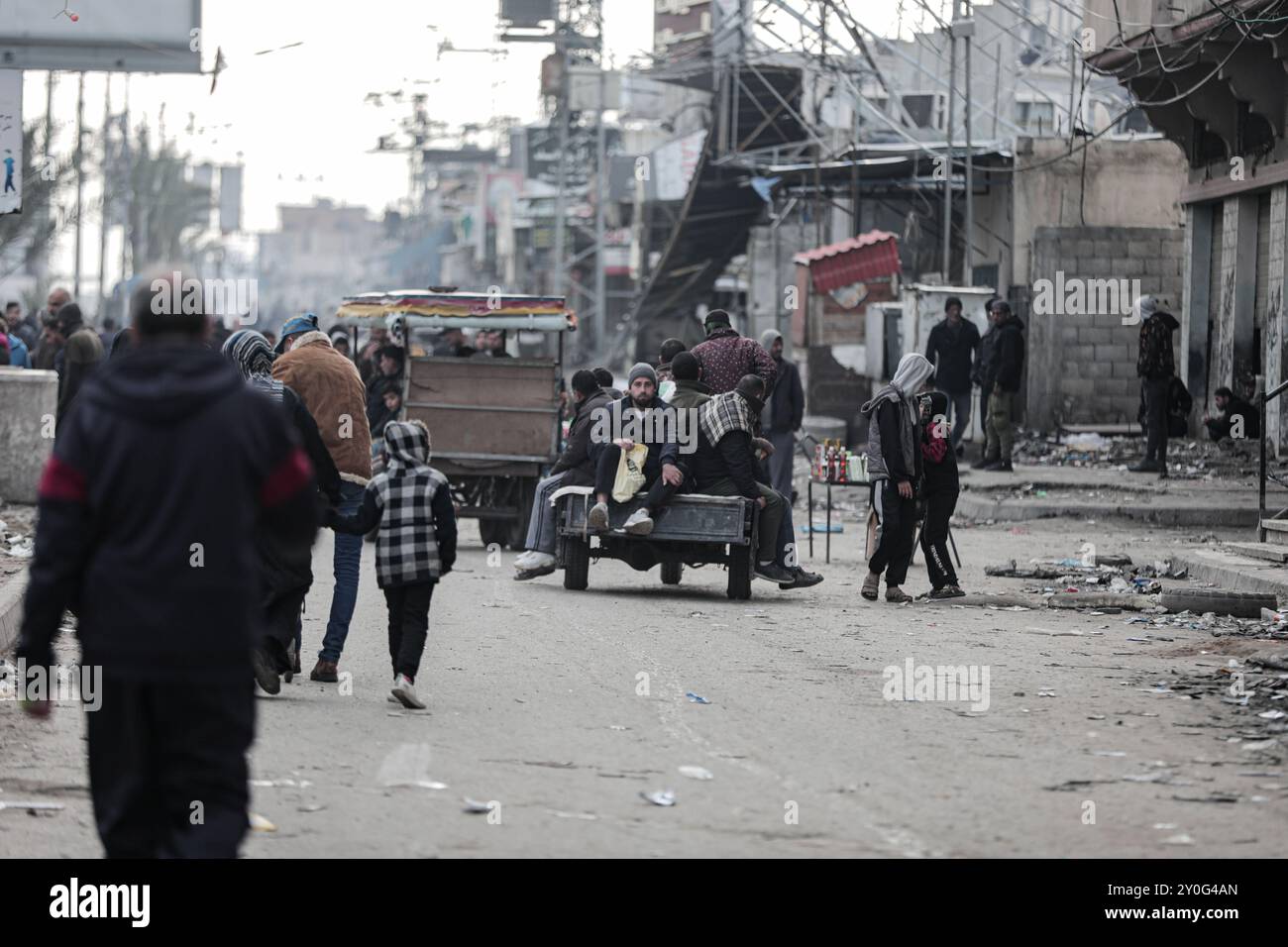 Bureij refugee camp central of gaza strip hi-res stock photography and ...