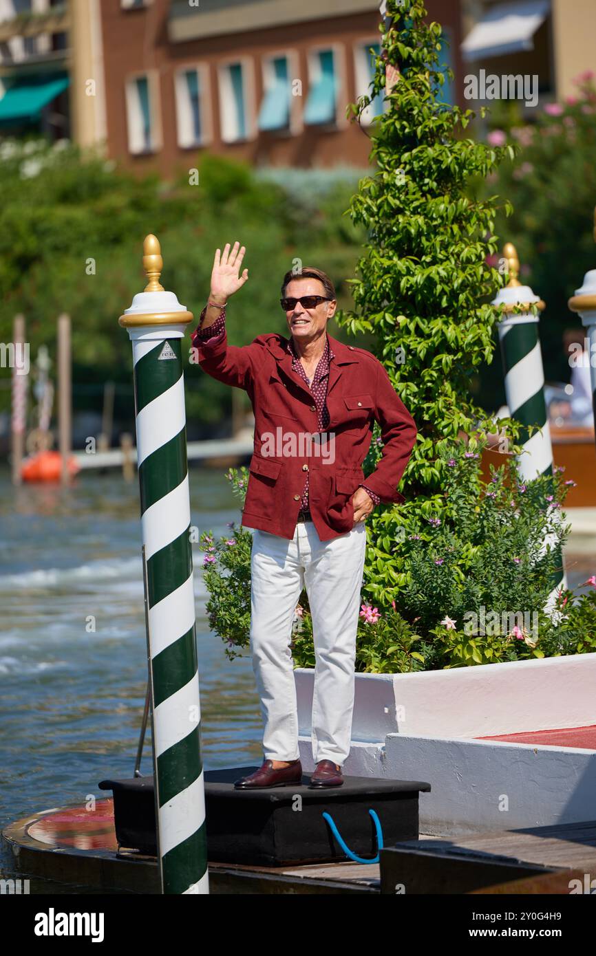 81th Venice Film Festival in Venice, Italy, on August 31, 2024. Hotel ...