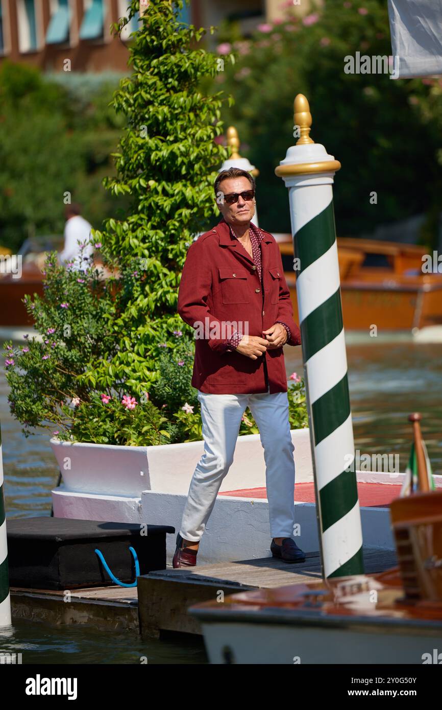 81th Venice Film Festival in Venice, Italy, on August 31, 2024. Hotel ...