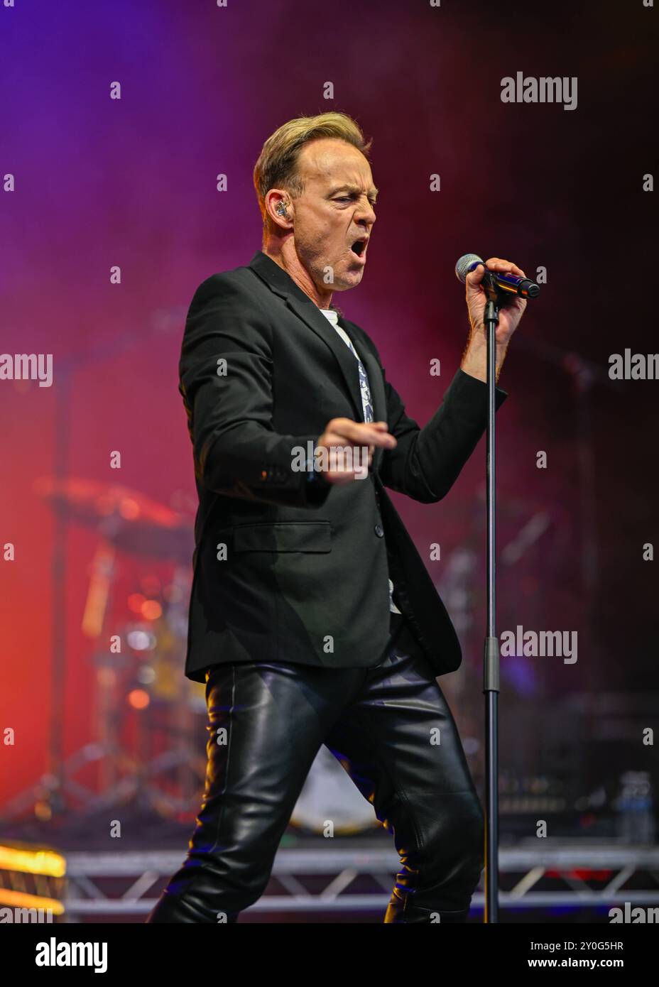 Derby, United Kingdom 30th August 2024. Jason Donovan performance and ...
