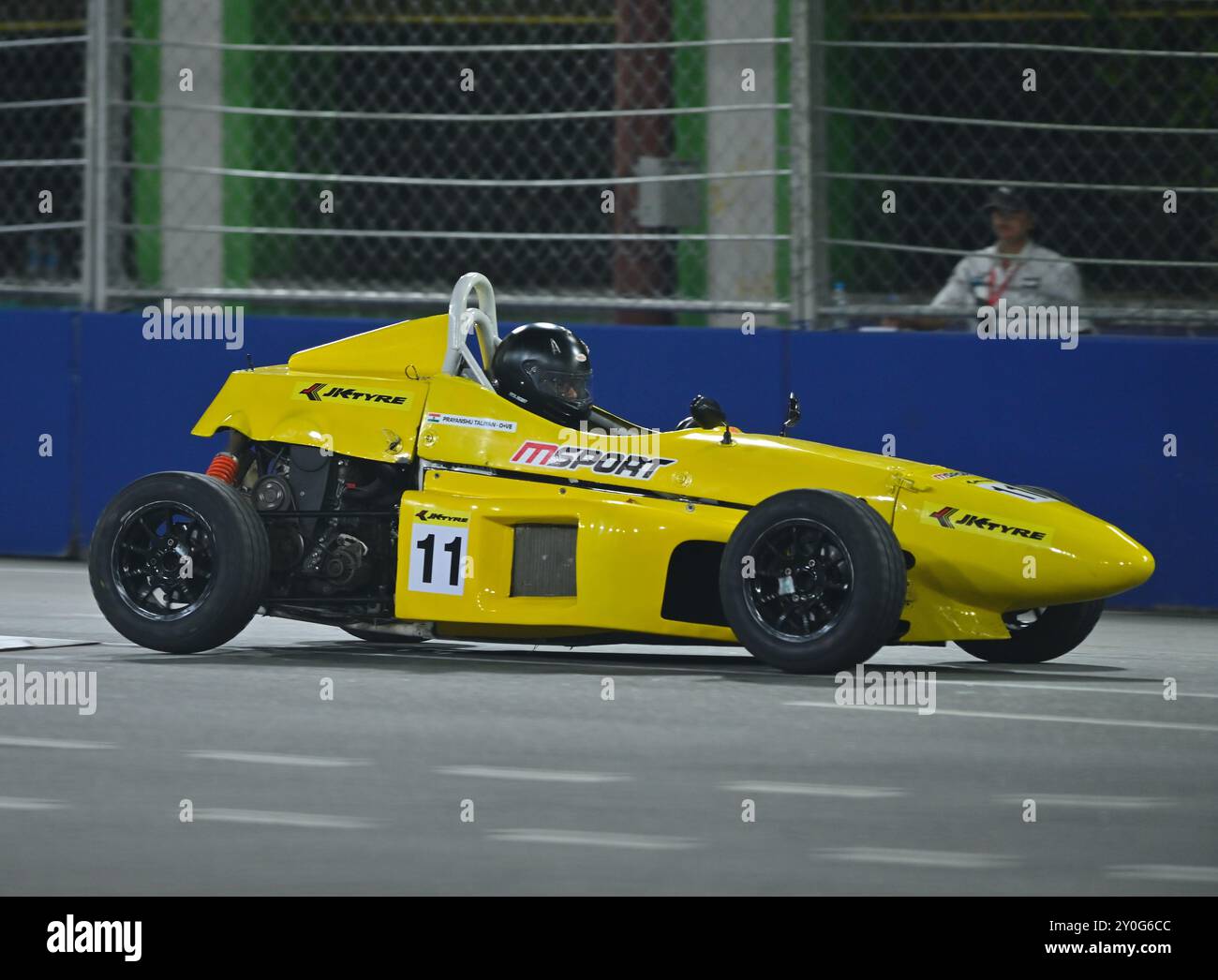 Chennai, INDIA. 1st Sept, Aug, 2024. Prayanshu Taliyan of MSPORT Racing ...