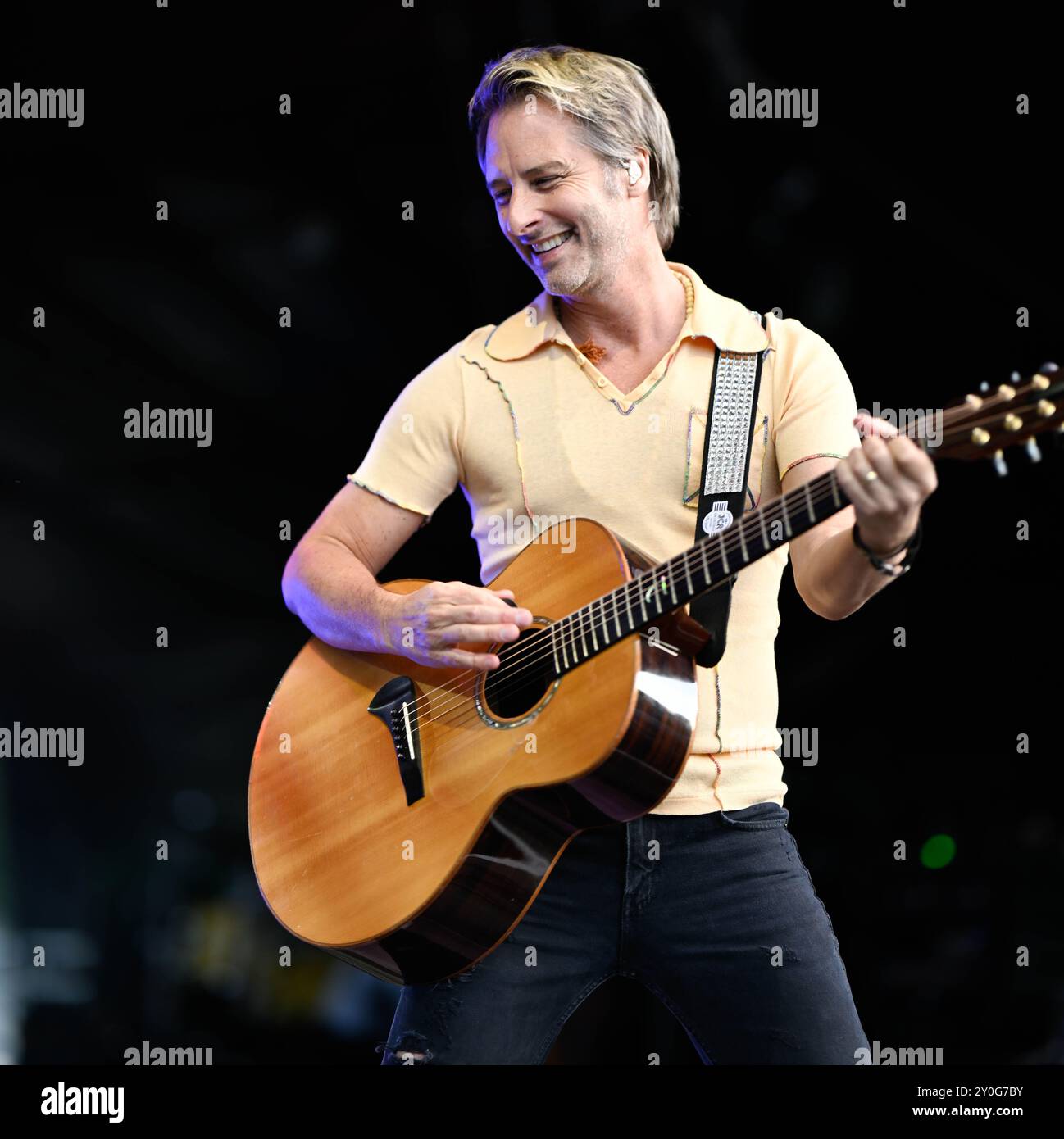 Derby, United Kingdom 30th August 2024. Jason Donovan performance and ...