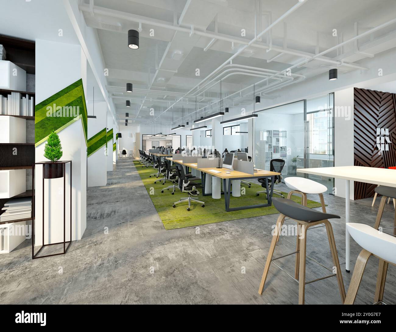 Architecture building contemporary modern reception waiting area ...