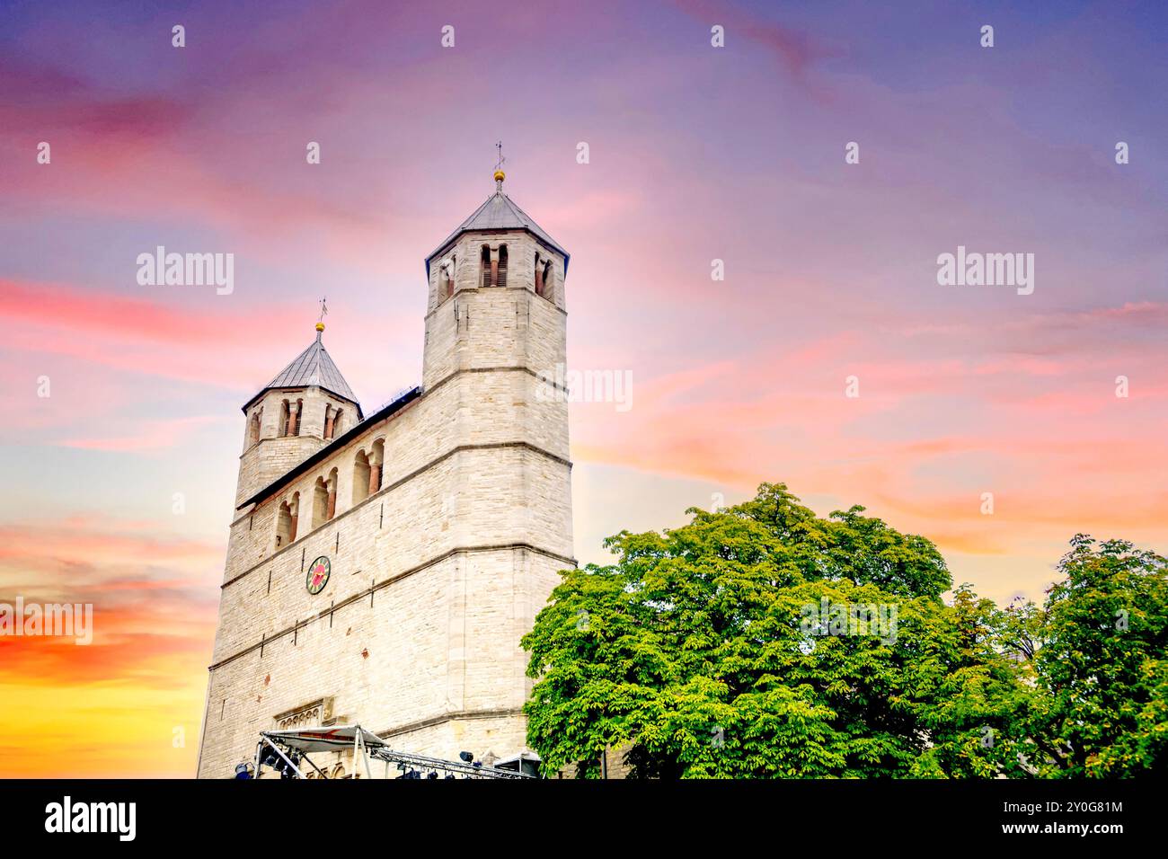Old city of Bad Gandersheim, Germany Stock Photo - Alamy