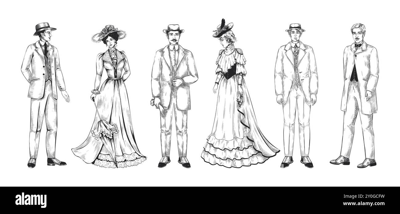 Victorian fashion man hi-res stock photography and images - Alamy