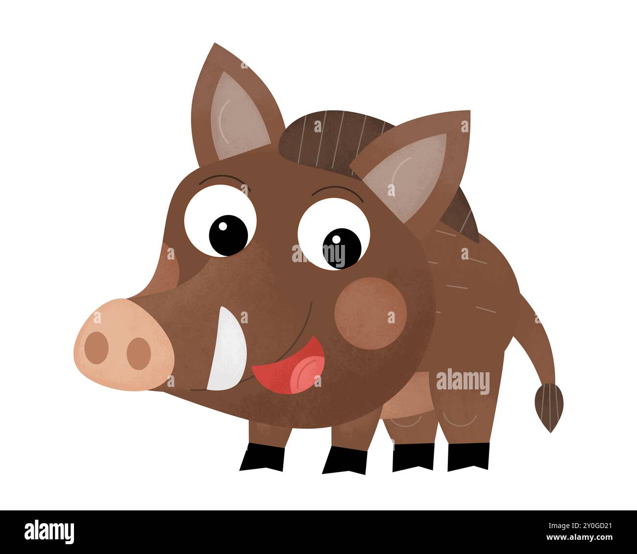 Bright and cheerful scene Cut Out Stock Images & Pictures - Alamy