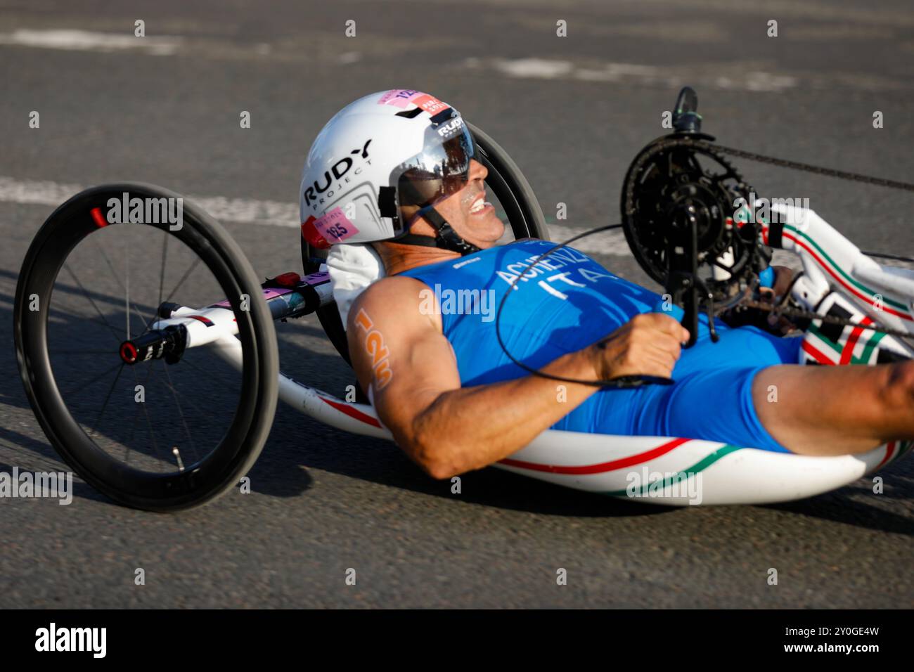 Paris, 2nd September 2024 - ACHENZA Giovanni during the race of Para ...