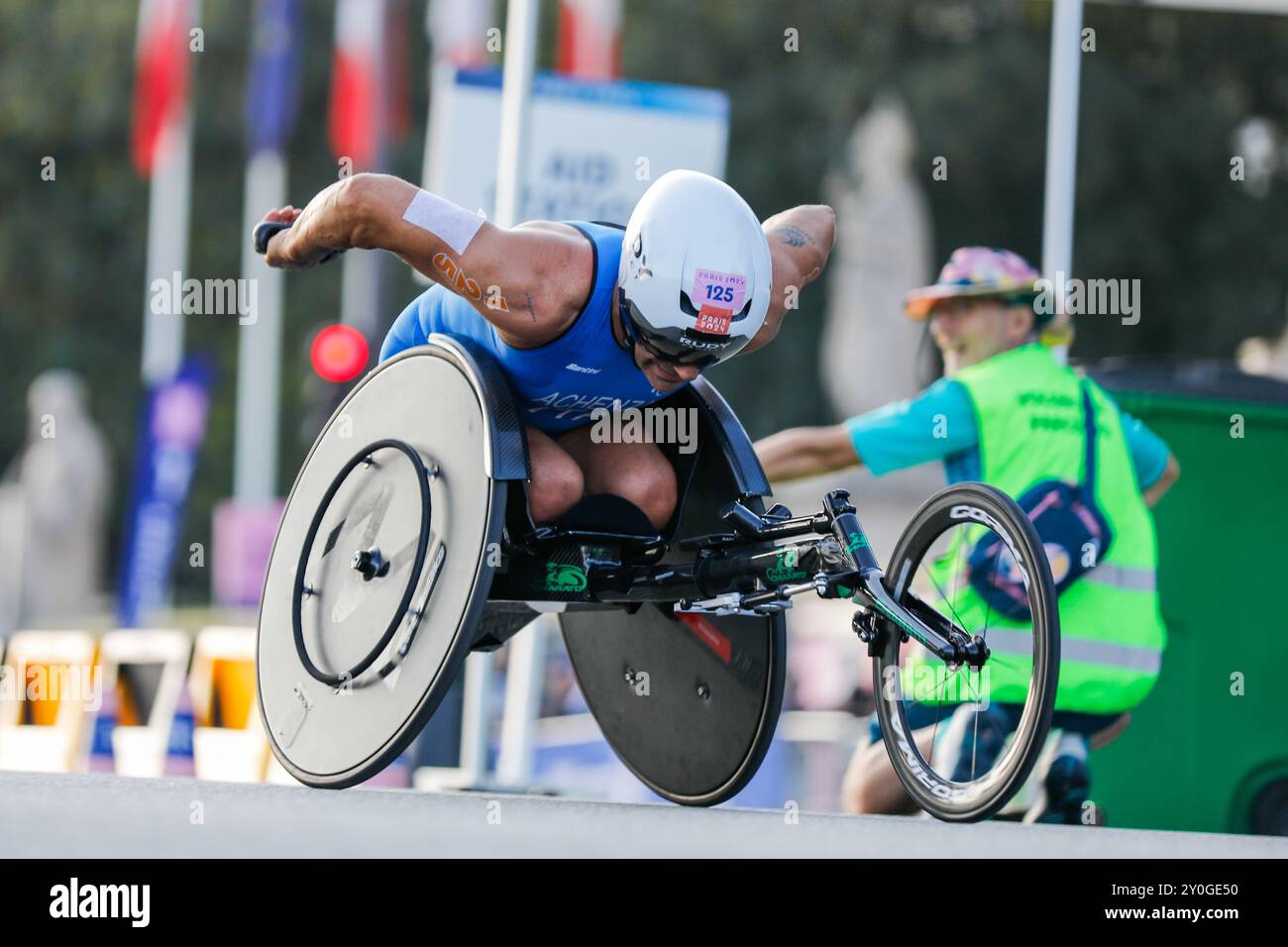 Paris, 2nd September 2024 - ACHENZA Giovanni during the race of Para ...