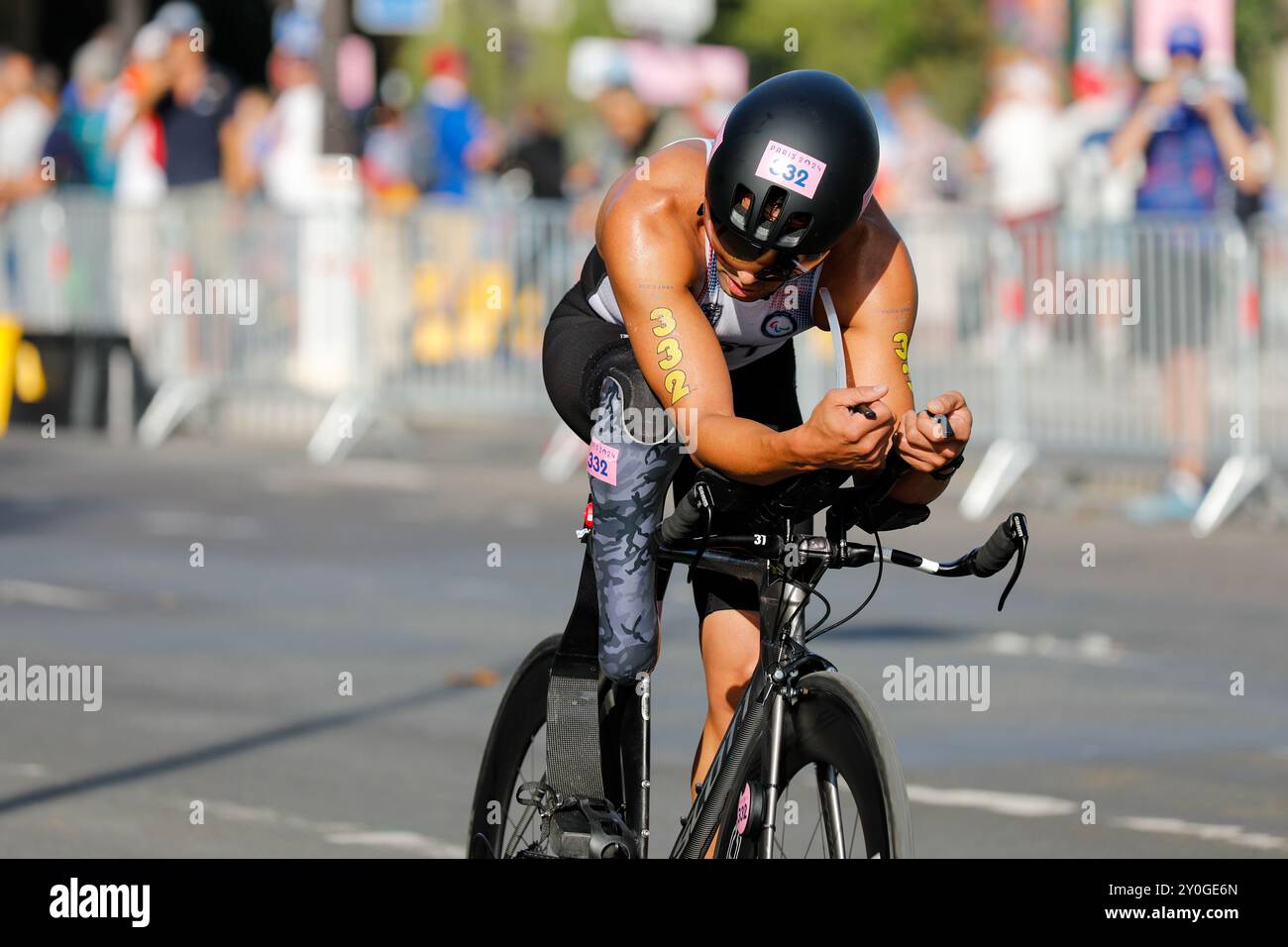 Paris, 2nd September 2024 - AL HUSSEIN Ibrahim during the race of Para ...
