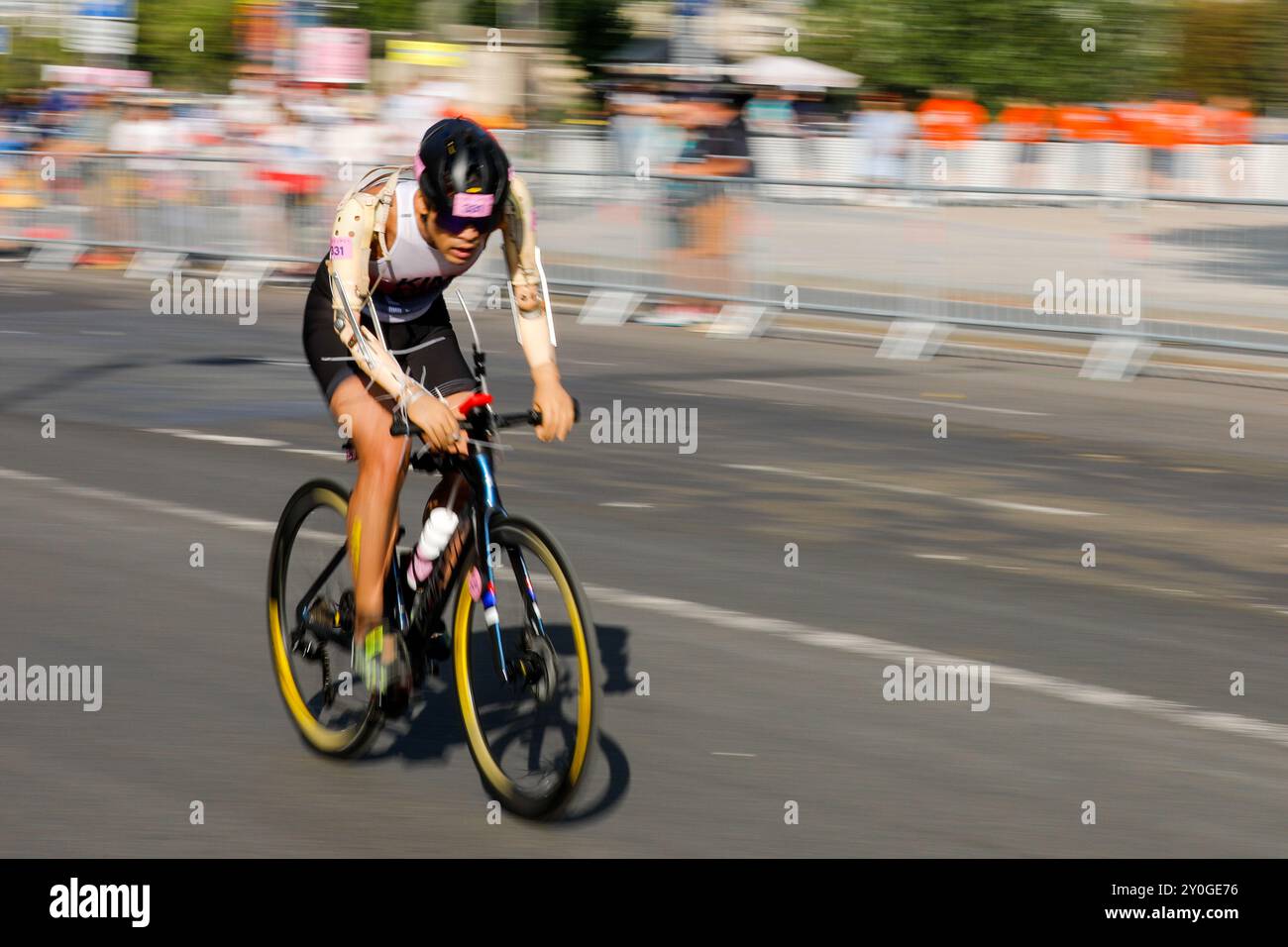 Paris, 2nd September 2024 - KIM Hwang Tae during the race of Para ...