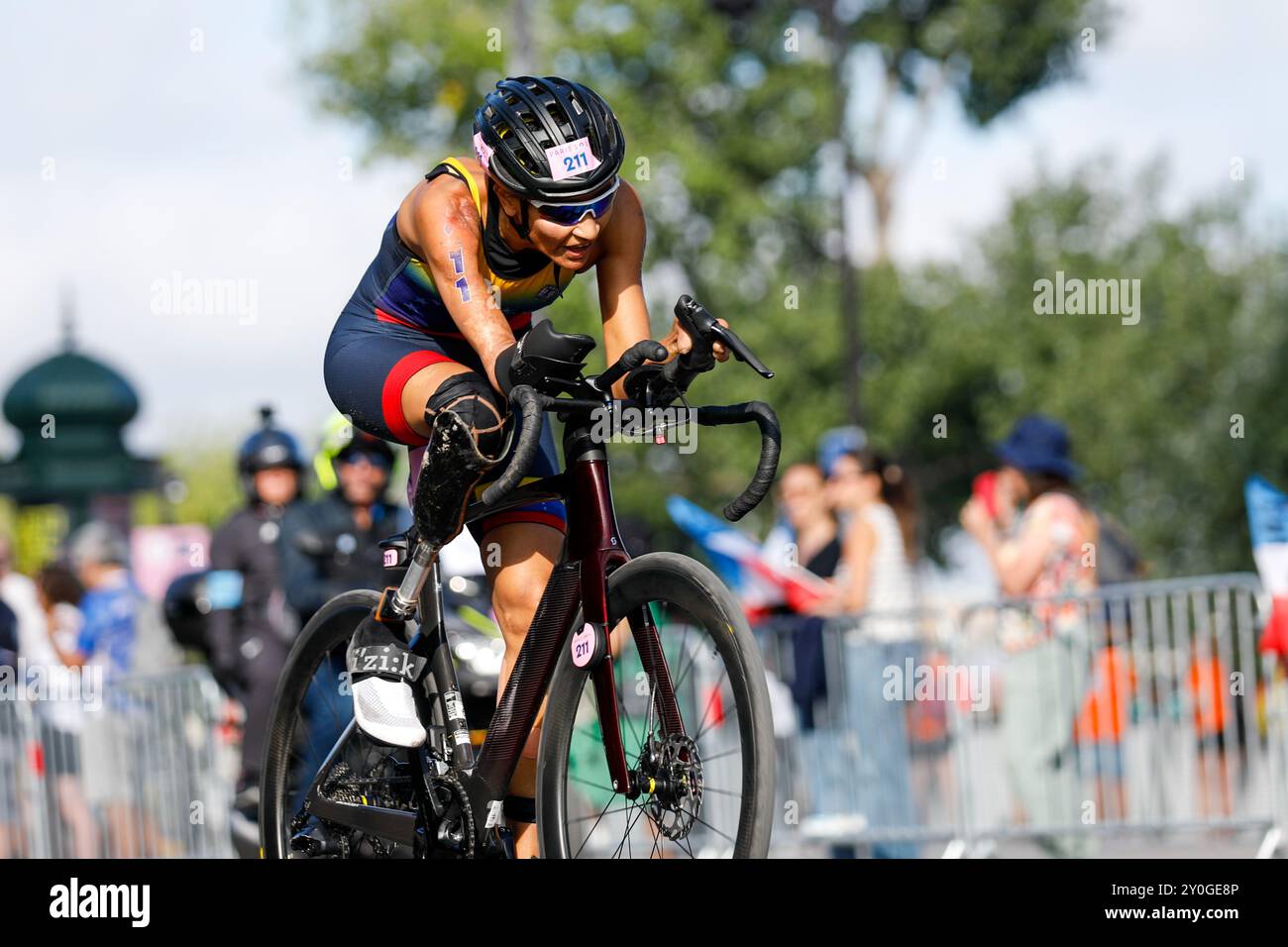 Paris, 2nd September 2024 - RODRIGUEZ RODRIGUEZ Emma Juaisca during the ...