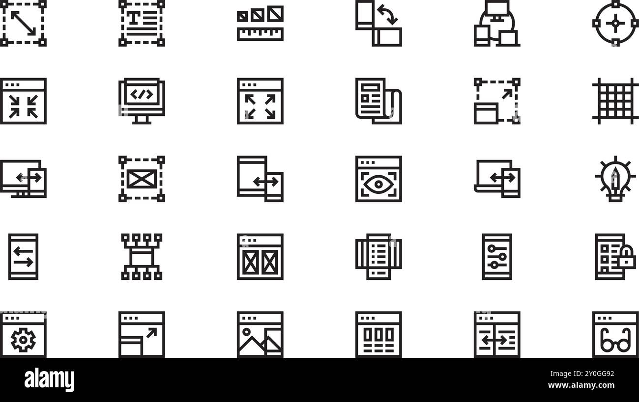 Responsive design icons High-Quality Vector Icons Collection with ...