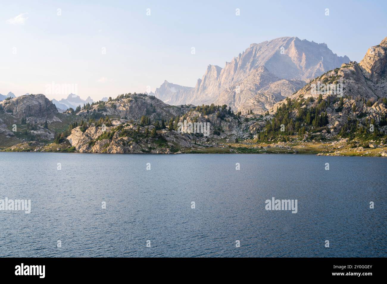 Photograph of Island Lake looking towards the Titcomb Basin; Wind River ...