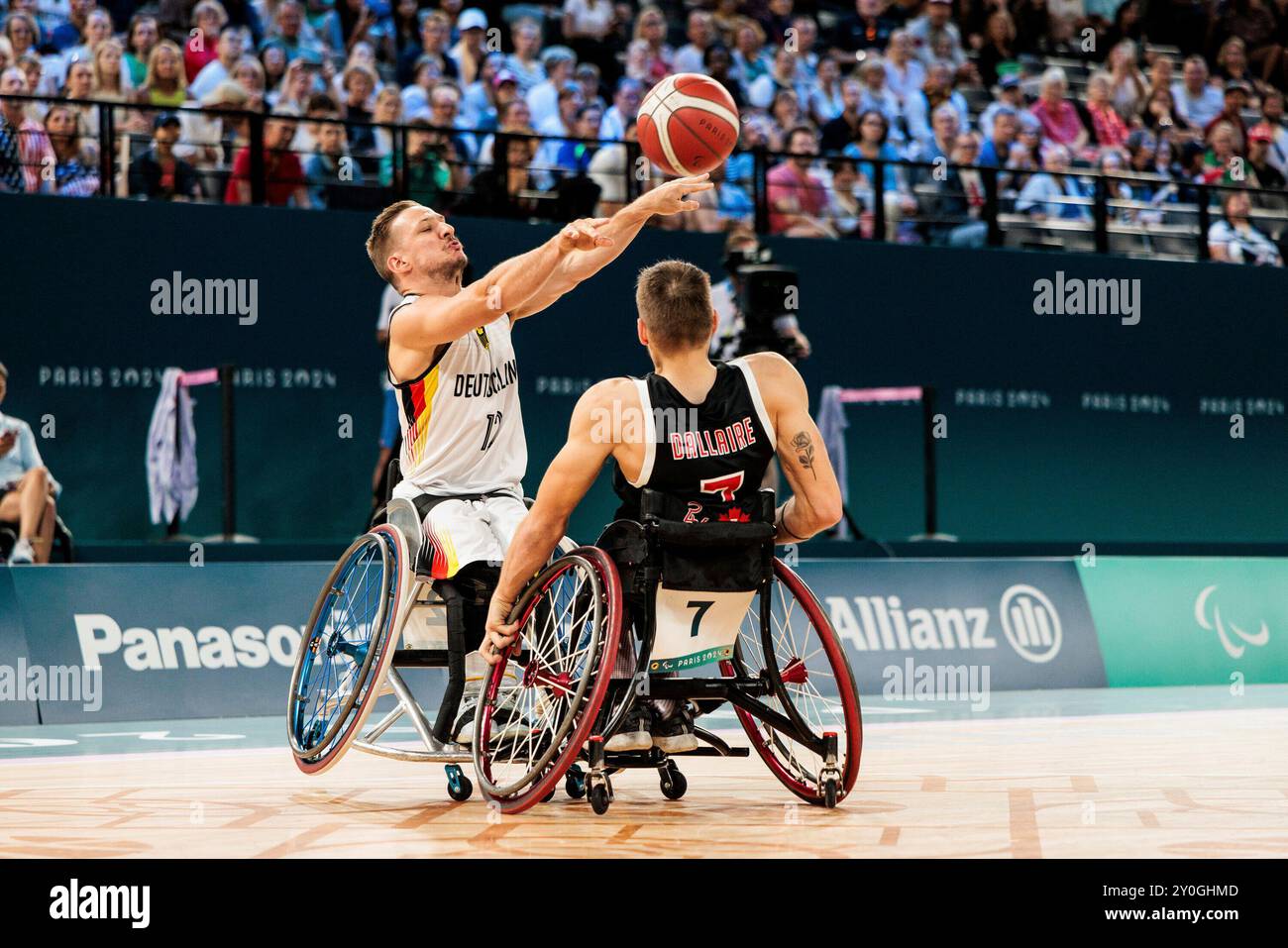 PARIS, FRANKREICH 02. September - Rollstuhlbasketball Deutschland ...