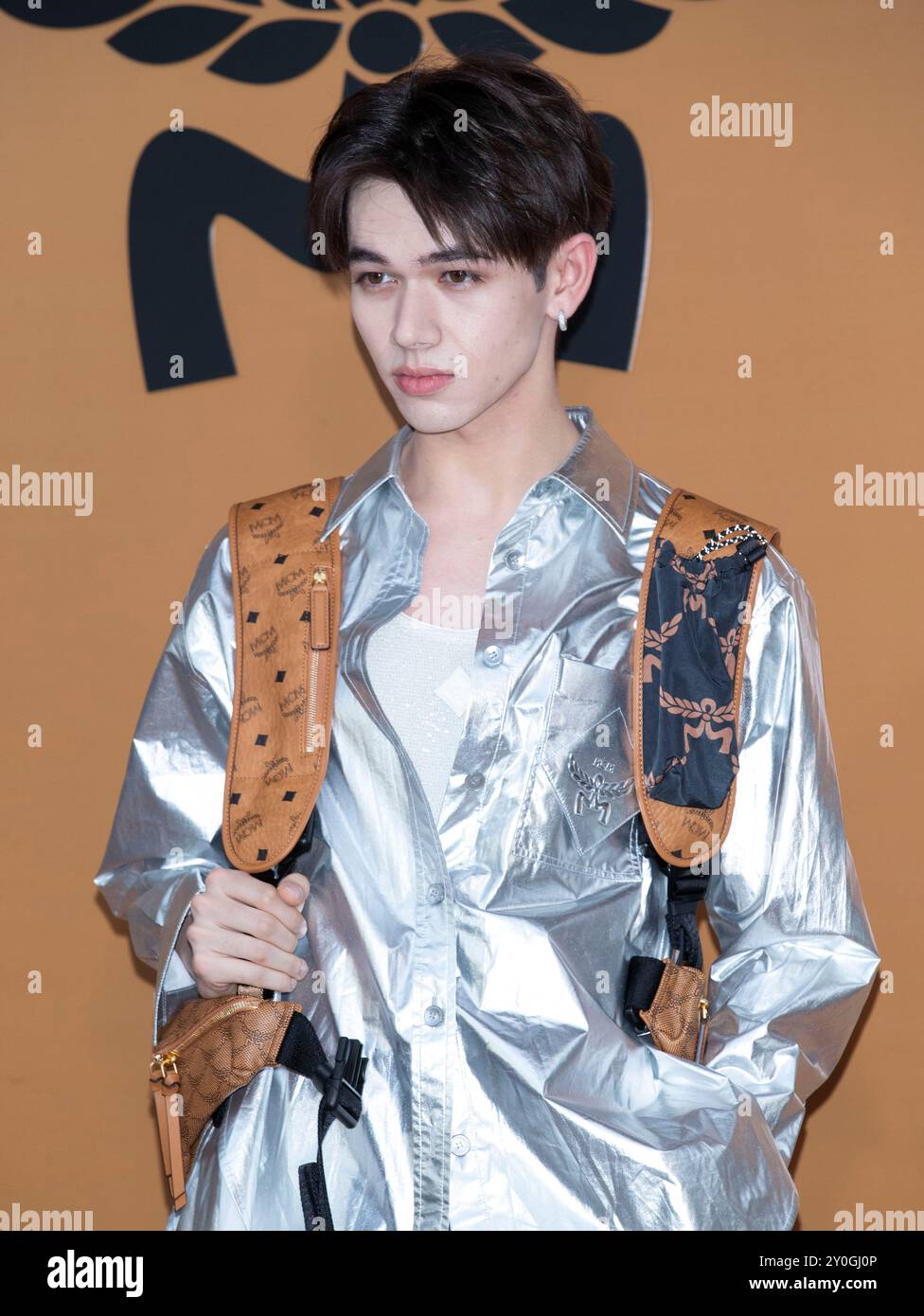 Seoul, South Korea. 2nd Sep, 2024. American singer Caelan Moriarty, member of Japanese-American ...