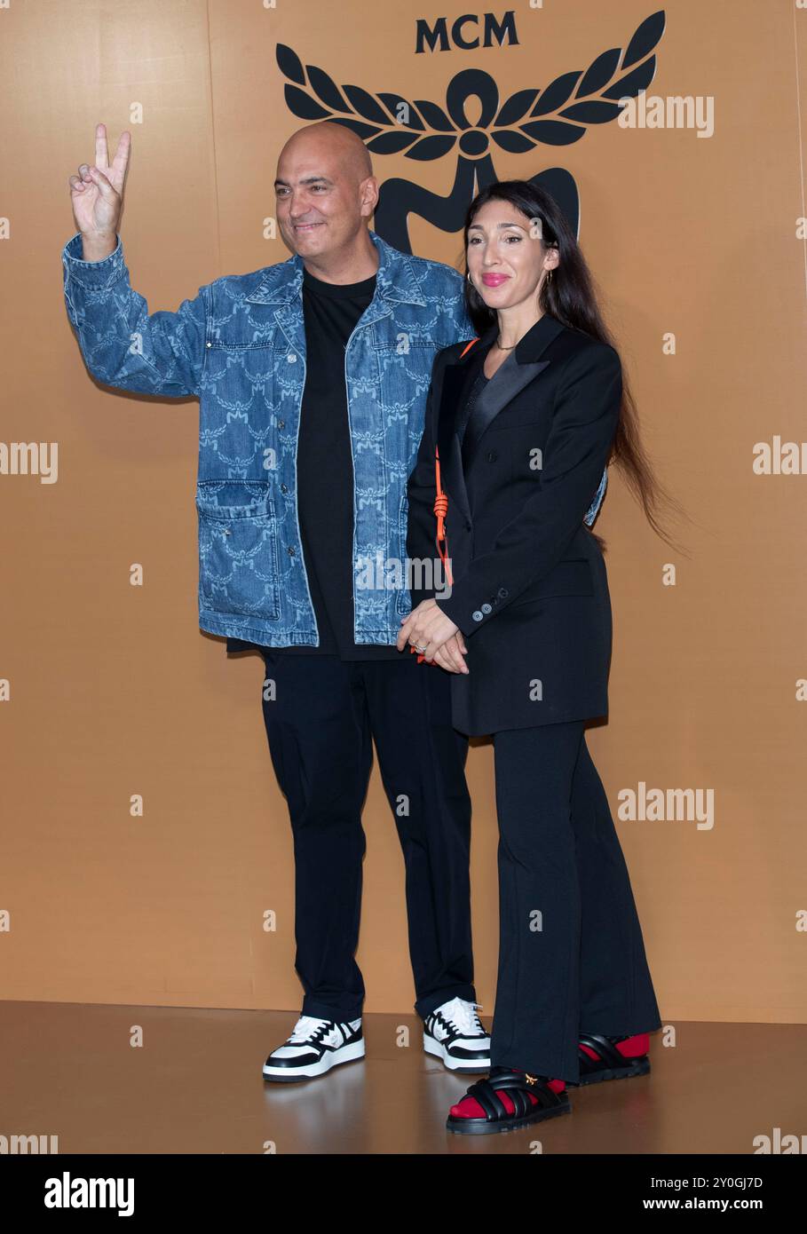 Seoul, South Korea. 2nd Sep, 2024. Italian designer duo Atelier ...