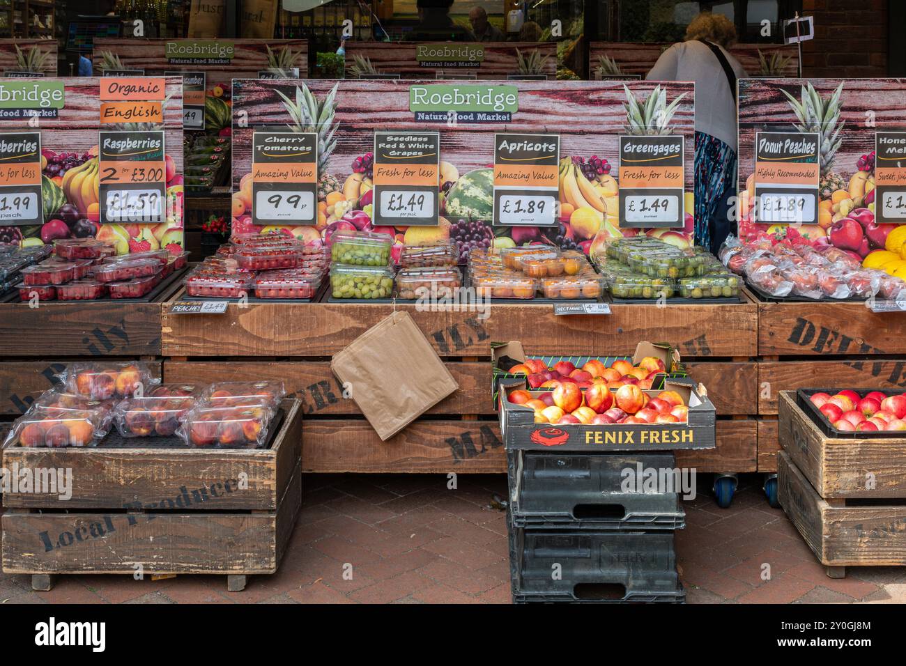 Roebridge Natural Food Market, fruit fruits local produce on display in ...