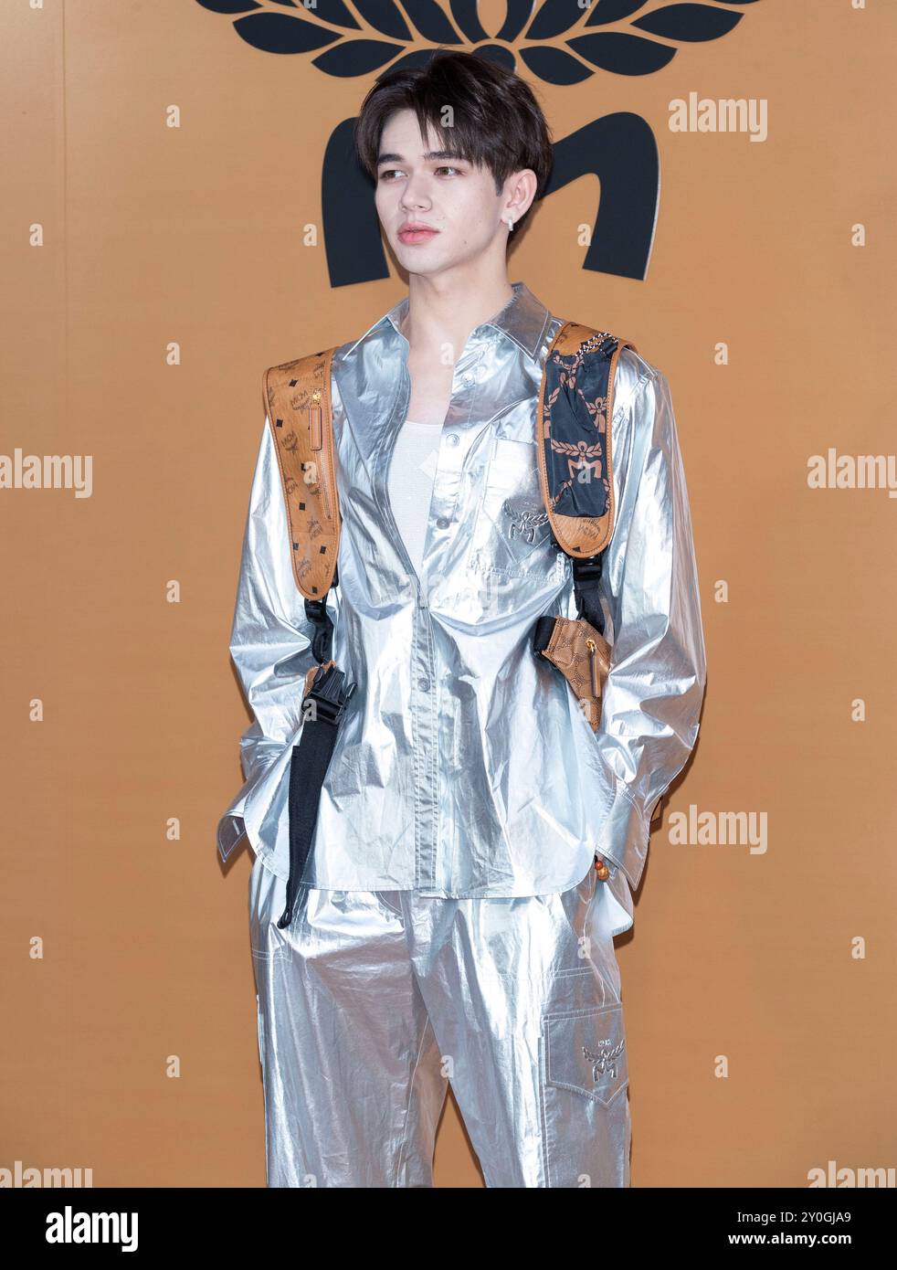 Seoul, South Korea. 2nd Sep, 2024. American singer Caelan Moriarty, member of Japanese-American ...