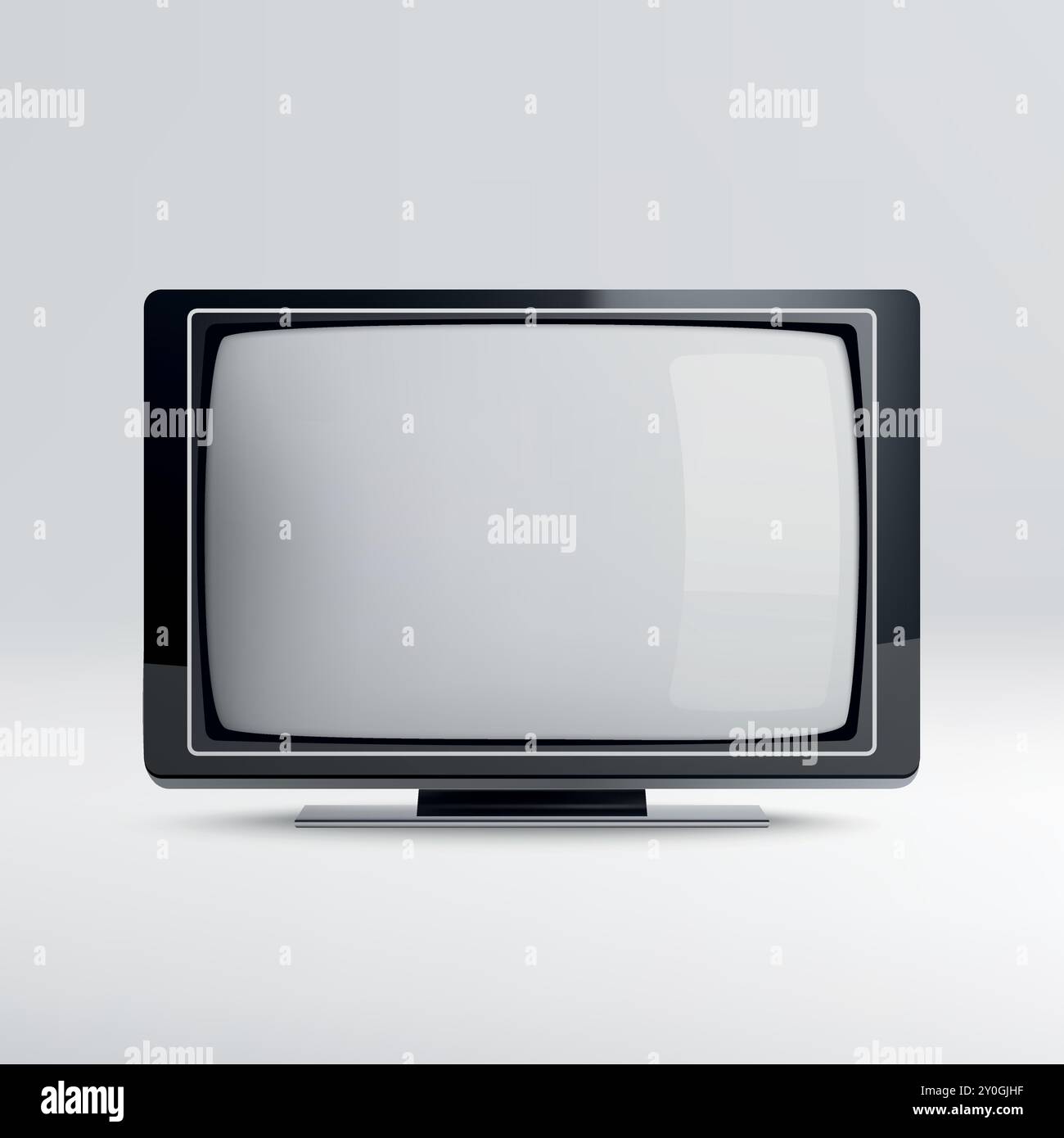 Vintage communication screen television Stock Vector Images - Alamy