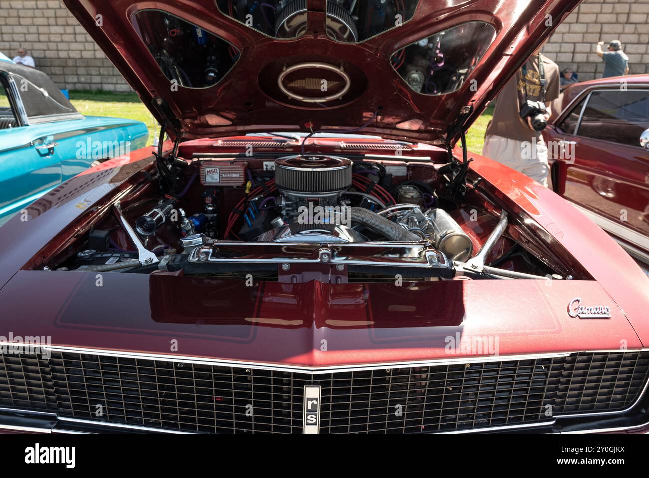 The Classic Camaro RS engine, often a 327 cubic-inch V8, is renowned ...