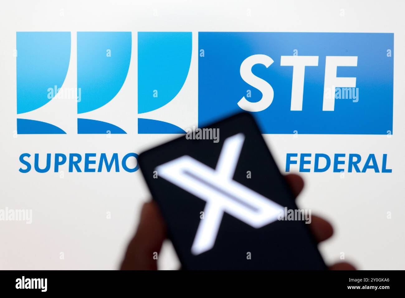 Paraguay. 02nd Sep, 2024. In this photo illustration, the X (Twitter ...