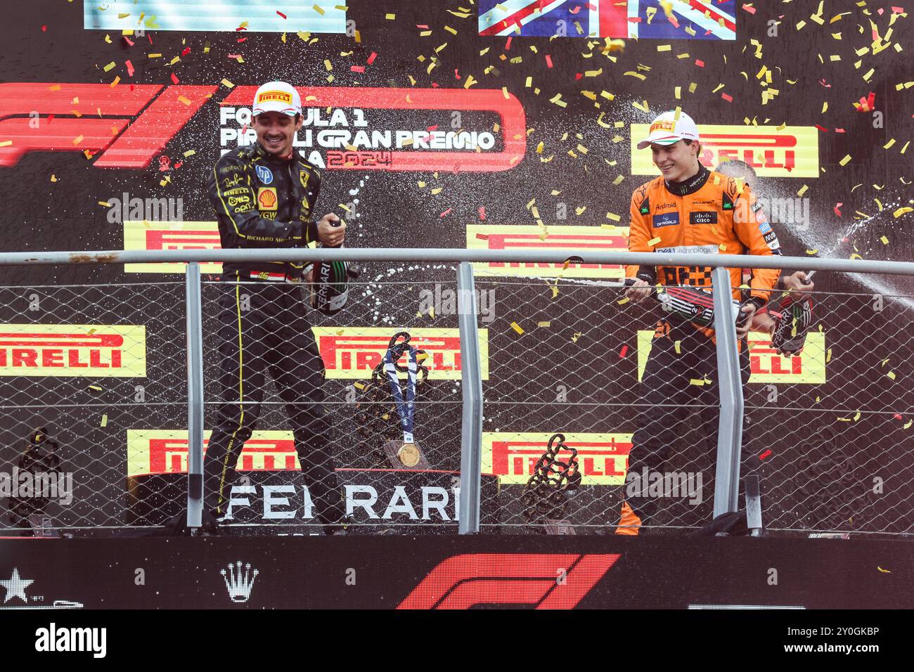 Monza, Italy. 1st September 2024. Formula 1 Pirelli Gran Premio D ...