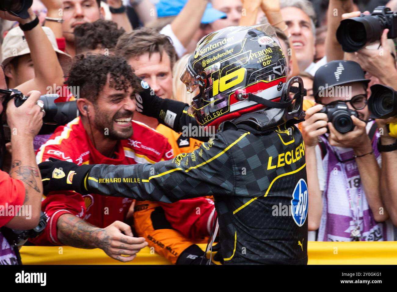 Monza, Italy. 1st September 2024. Formula 1 Pirelli Gran Premio D ...