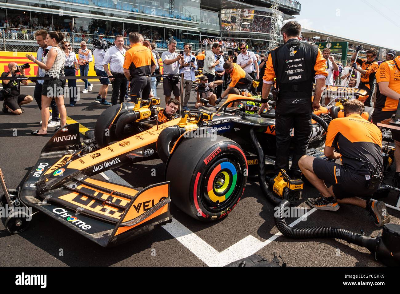 Monza, Italy. 1st September 2024. Formula 1 Pirelli Gran Premio D ...