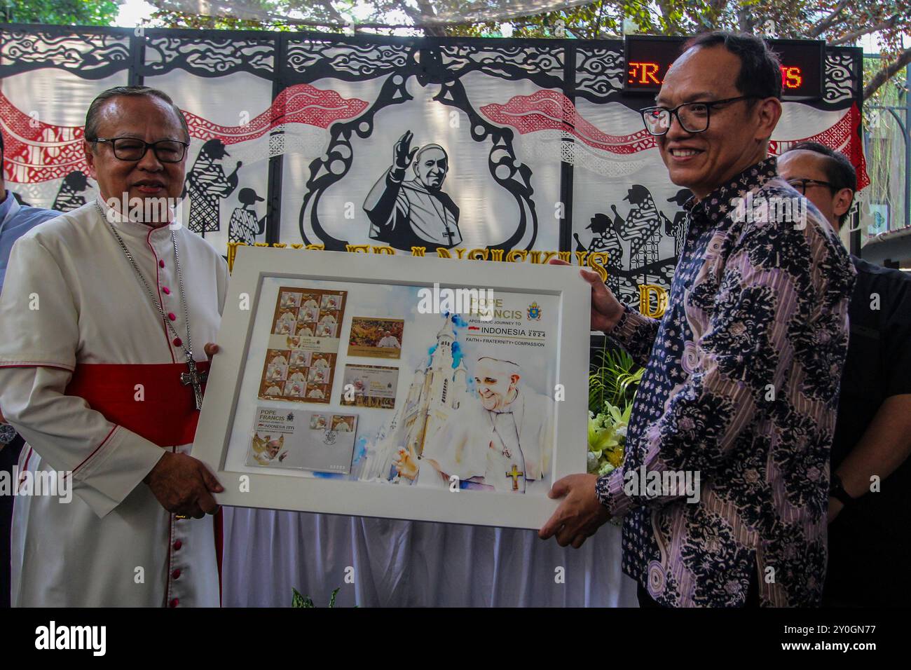 Jakarta, Jakarta, Indonesia. 2nd Sep, 2024. Cardinal Ignatius Suharyo ...