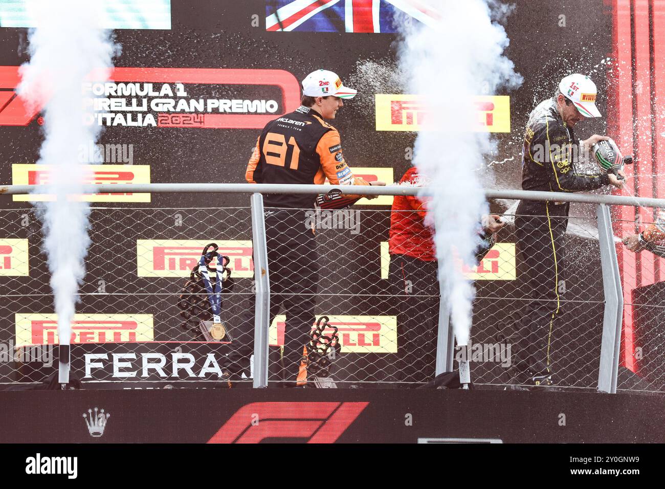 Monza, Italy. 1st September 2024. Formula 1 Pirelli Gran Premio D ...