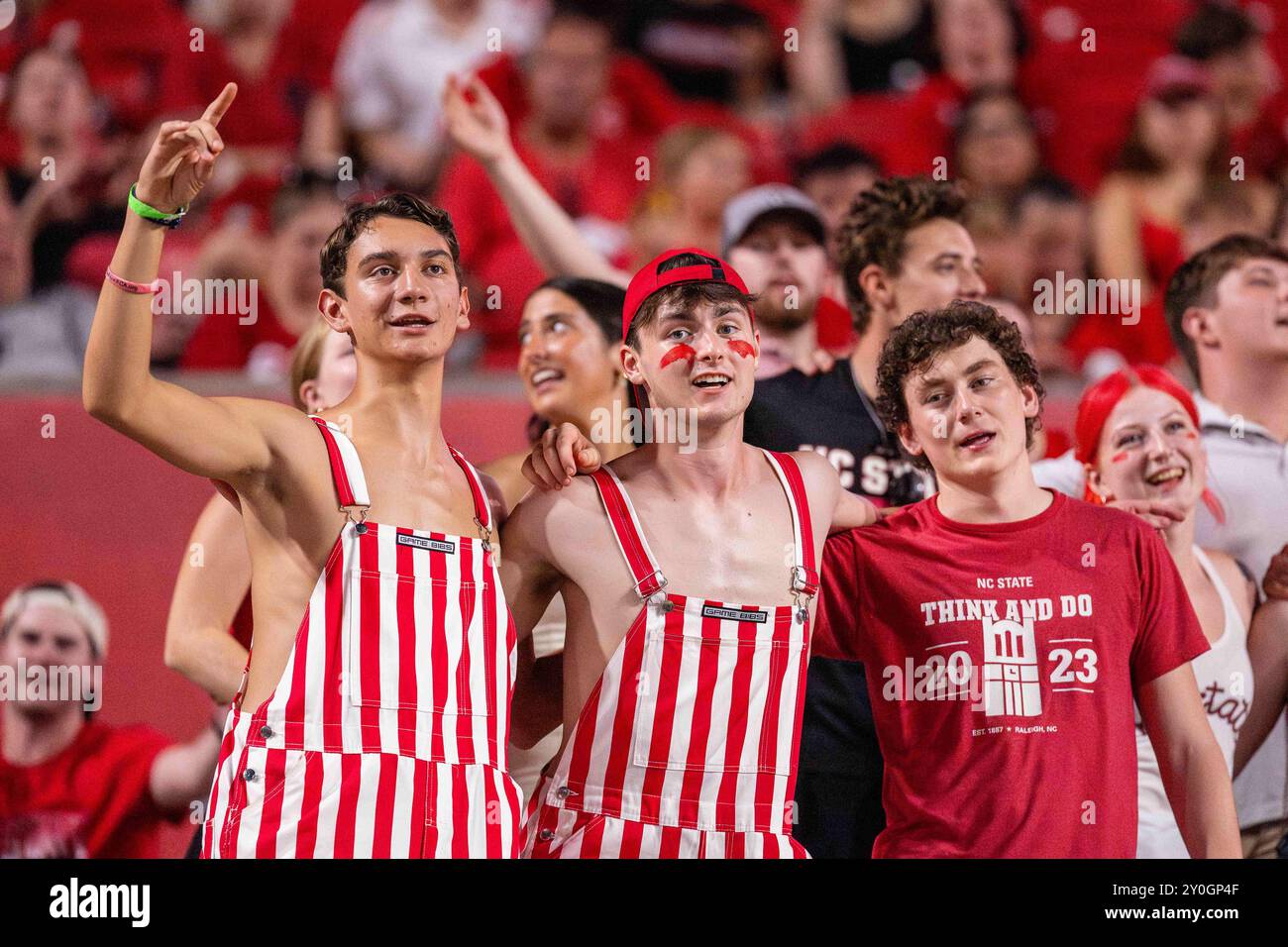 Raleigh, North Carolina, USA. 29th Aug, 2024. Unidentified Wolfpack ...