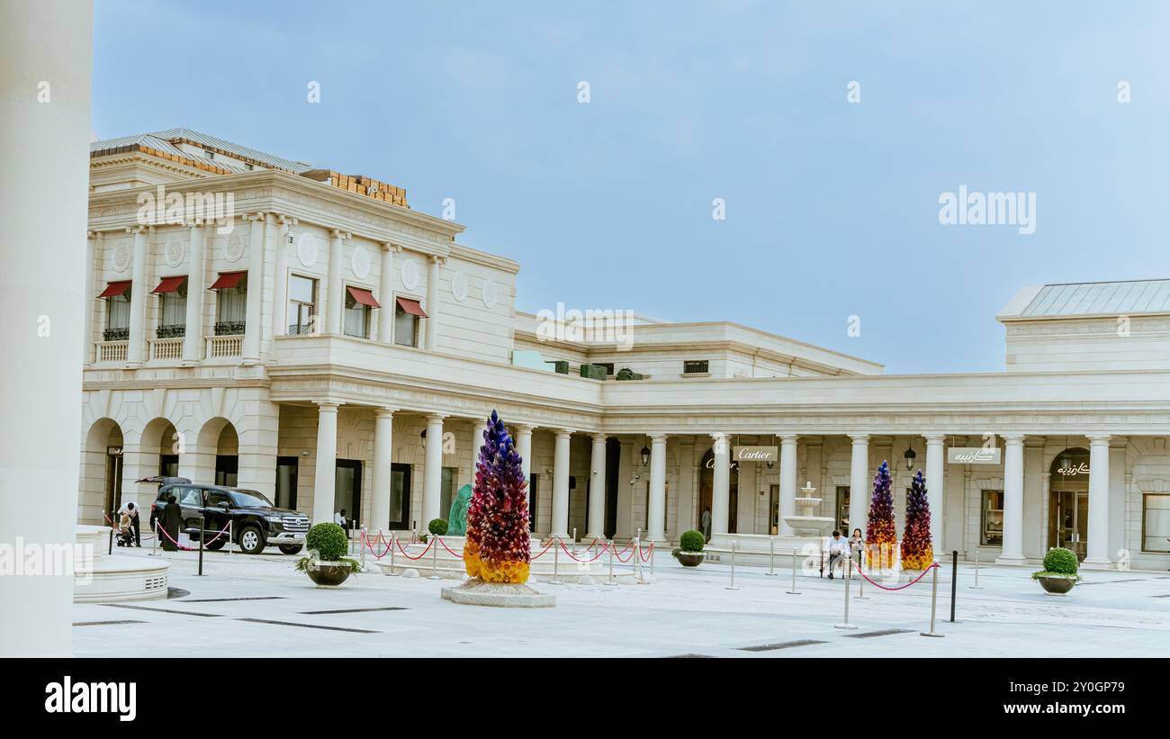 Doha, Qatar- 25082024: Modern city street. High quality photo Stock ...