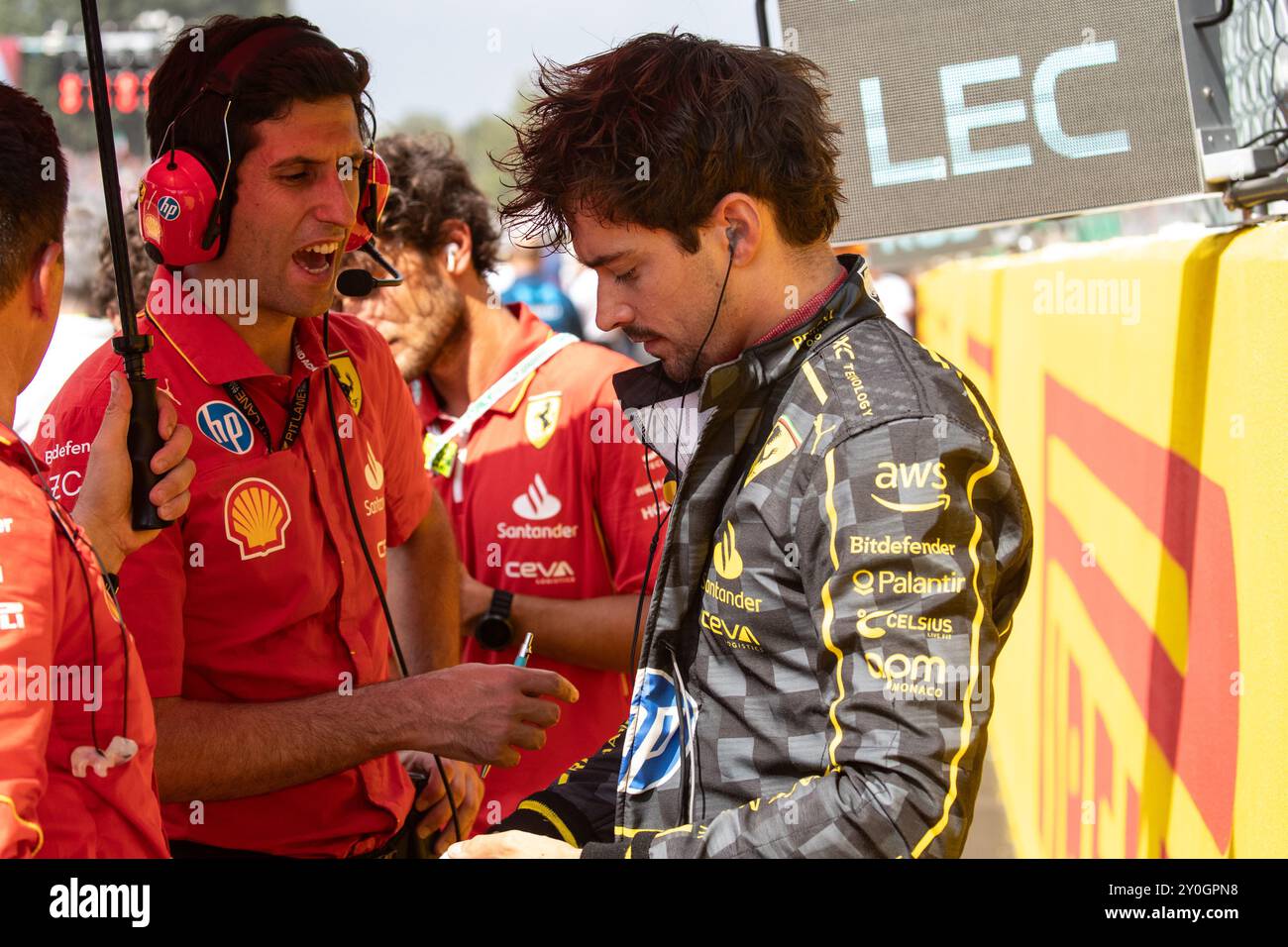 Monza, Italy. 1st September 2024. Formula 1 Pirelli Gran Premio D ...