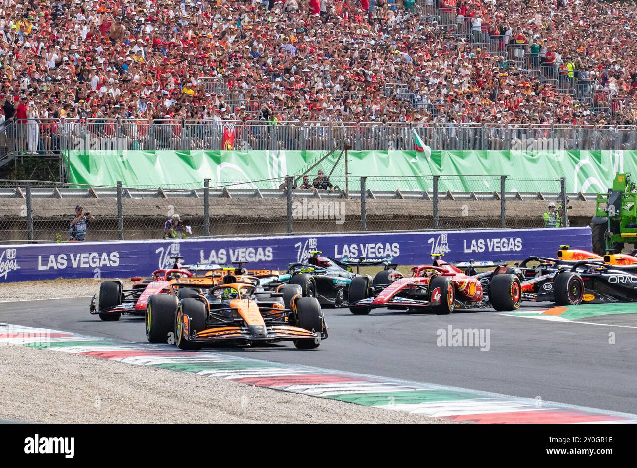 Monza, Italy. 1st September 2024. Formula 1 Pirelli Gran Premio D ...