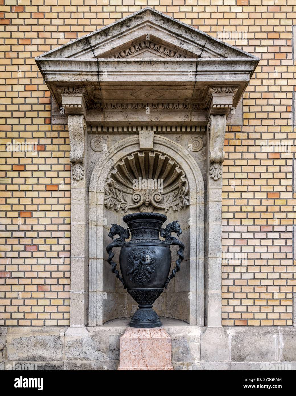 Castle Gardens Bazaar in Budapest Stock Photo - Alamy