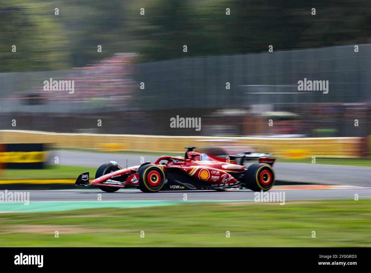 Monza, Italy. 1st September 2024. Formula 1 Pirelli Gran Premio D ...